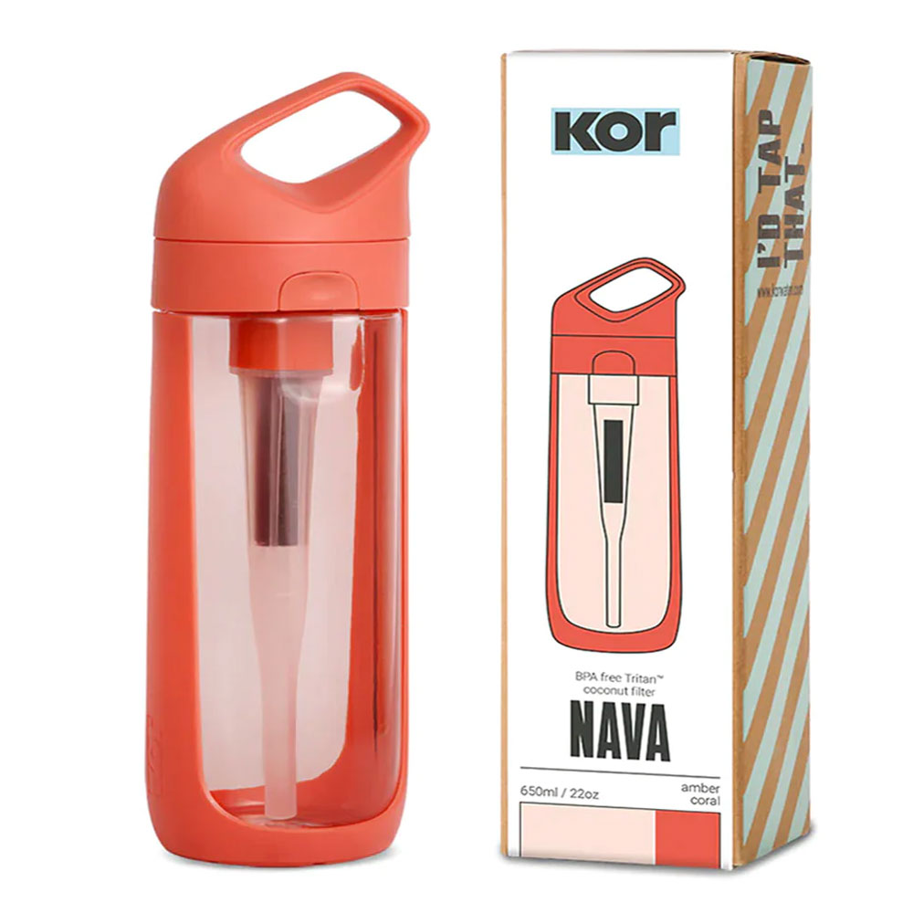 KOR Nava Filter Water Bottle - 24 oz (700 mL) – Kor Water