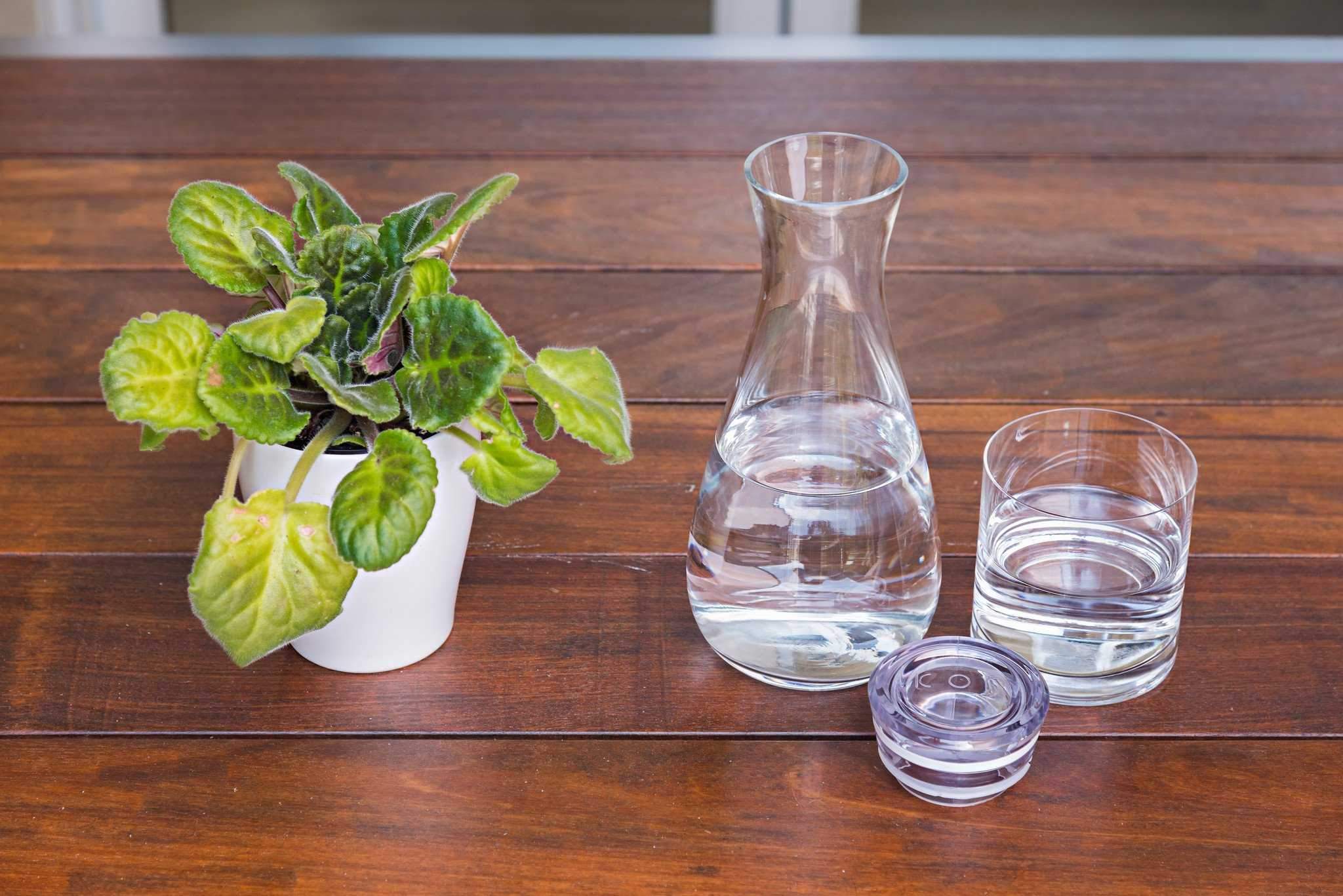 Water Fall Glass Carafe 34oz – Kor Water